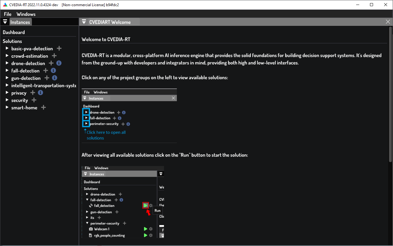 Quick Start - CVEDIA-RT